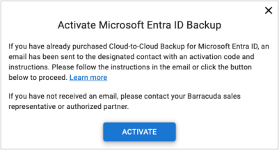 How to Activate Cloud-to-Cloud Backup | Barracuda Campus